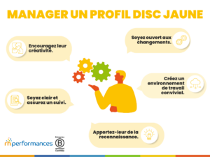 5 astuces pour manager un profil DISC jaune
